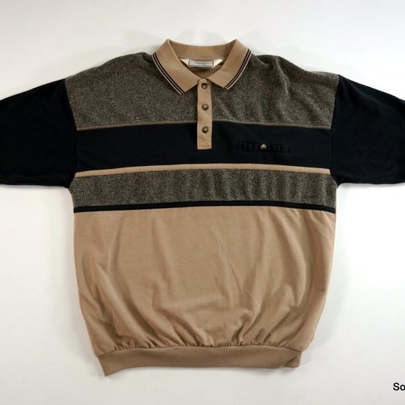 Palmland | Shirts | Vtg 8s Classics By Palmland Club Polo Shirt Short ...